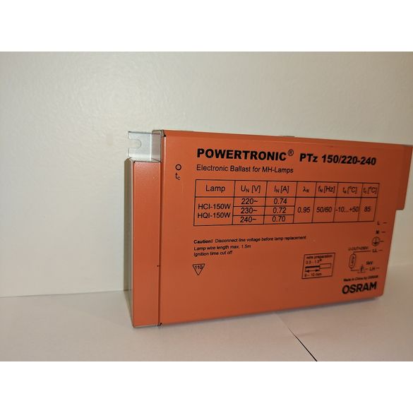 Reator para Lâmpada de Vapor Metálico Powertronic 70W 220V Osram ... Reator para Lâmpada de Vapor Metálico Powertronic 70W 220V Osram ...