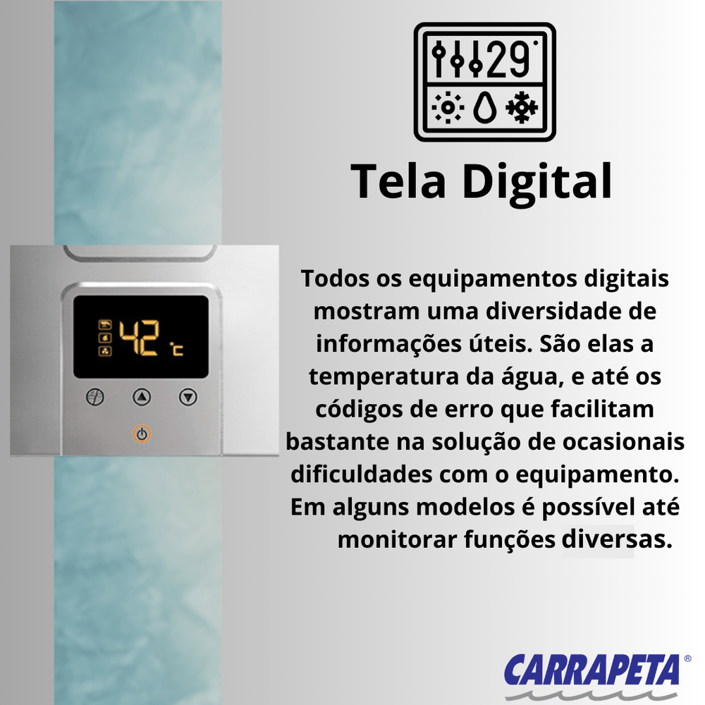 LZ 2000DE Inox GLP Lorenzetti - carrapeta