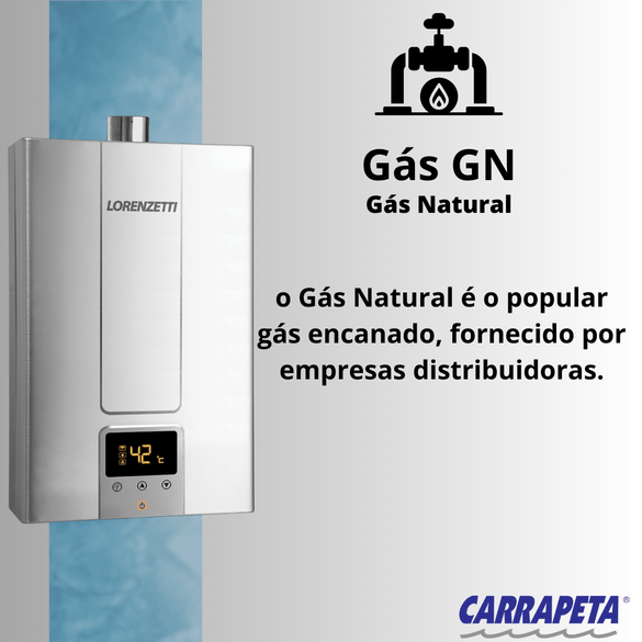 LZ 2500DE GN Inox Lorenzetti - carrapeta