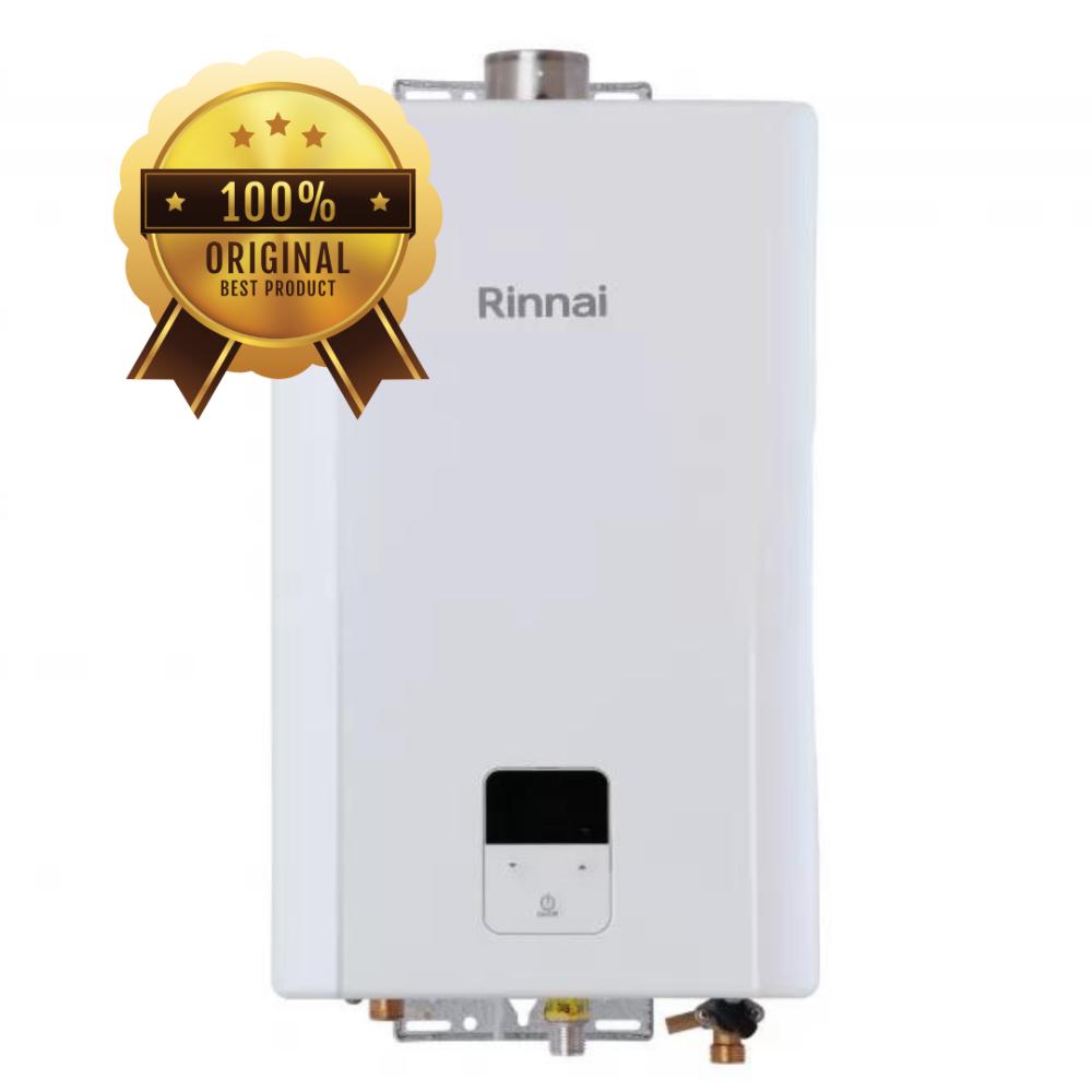 Aquecedor Agua a Gás Rinnai Digital GLP 10 lts E100 Branco - carrapeta